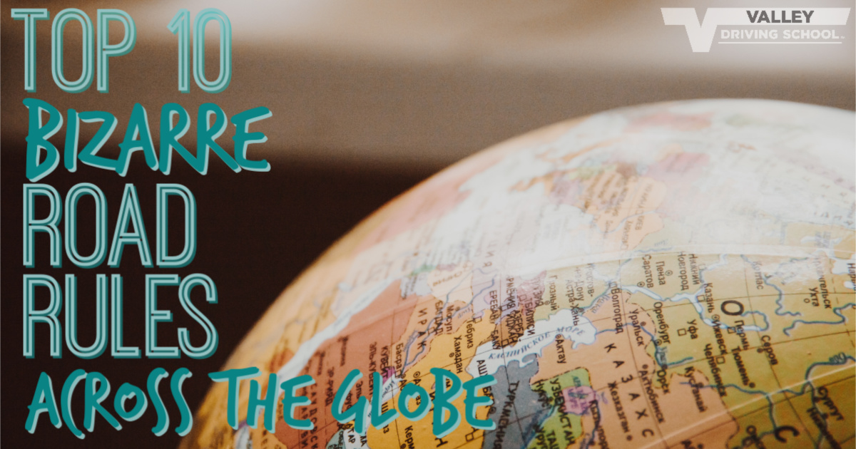 10 Bizarre Road Rules Across The Globe - Valley Driving School